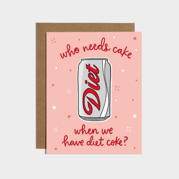 Brittany Paige - Diet Soda Sticker Card